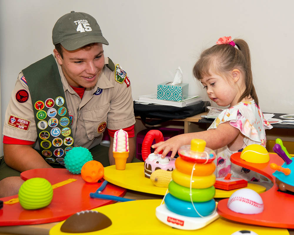 Local high school student donates Eagle Scout project to MSU’s T.K ...