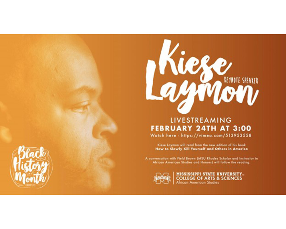African American Studies hosts author Kiese Laymon for Black History ...