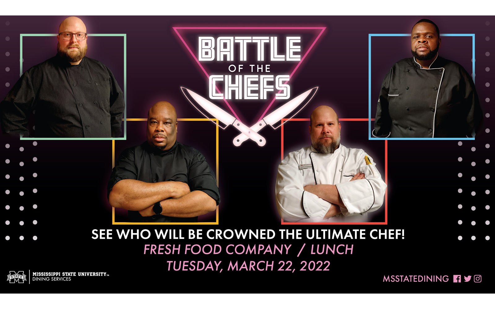 MSU Dining Services presents Battle of the Chefs | Mississippi State ...
