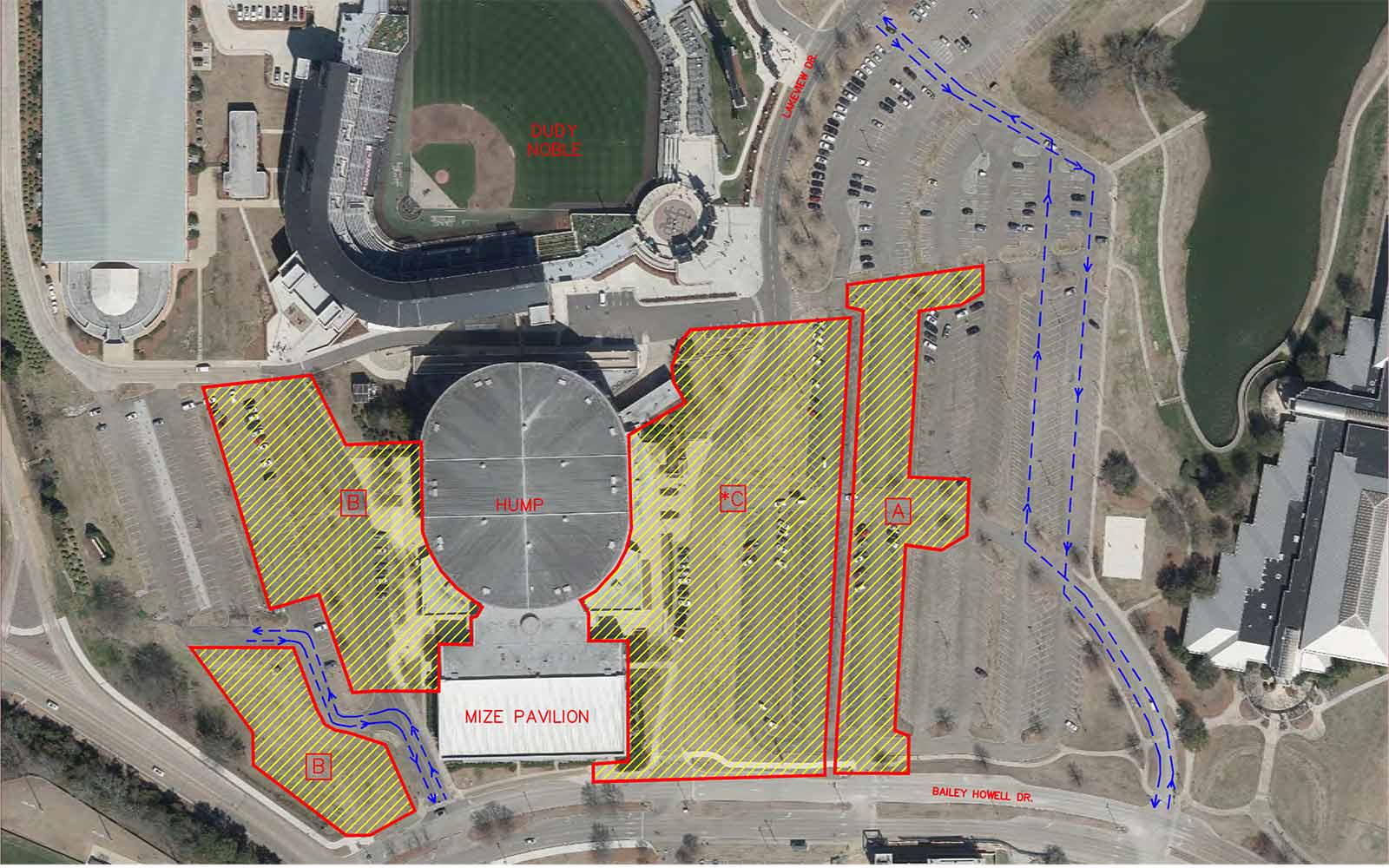 Construction impacts roads, sidewalks in area near Humphrey Coliseum ...