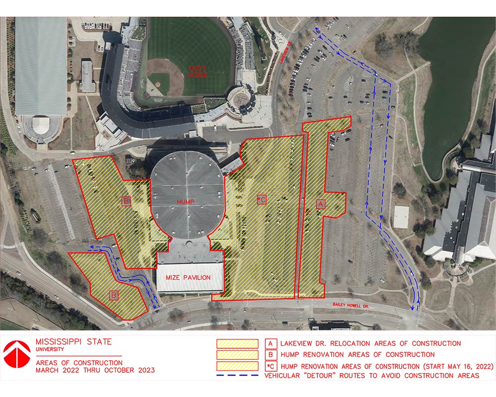 Construction impacts roads, sidewalks in area near Humphrey Coliseum ...