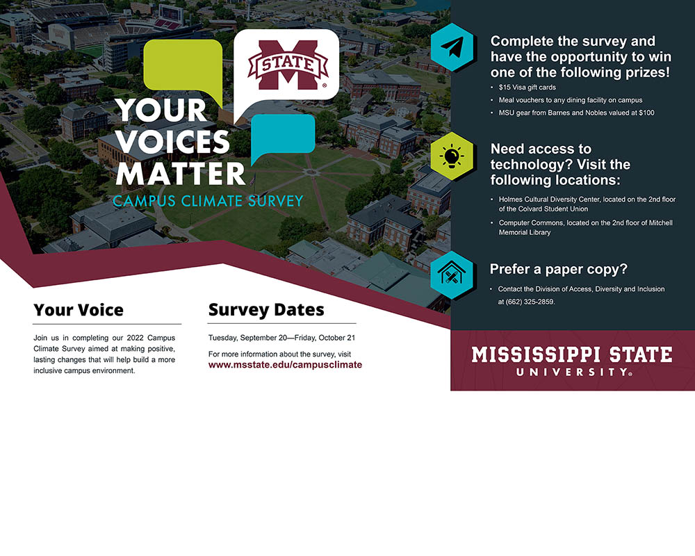 Extended deadline: Complete MSU's Campus Climate Survey | Mississippi ...