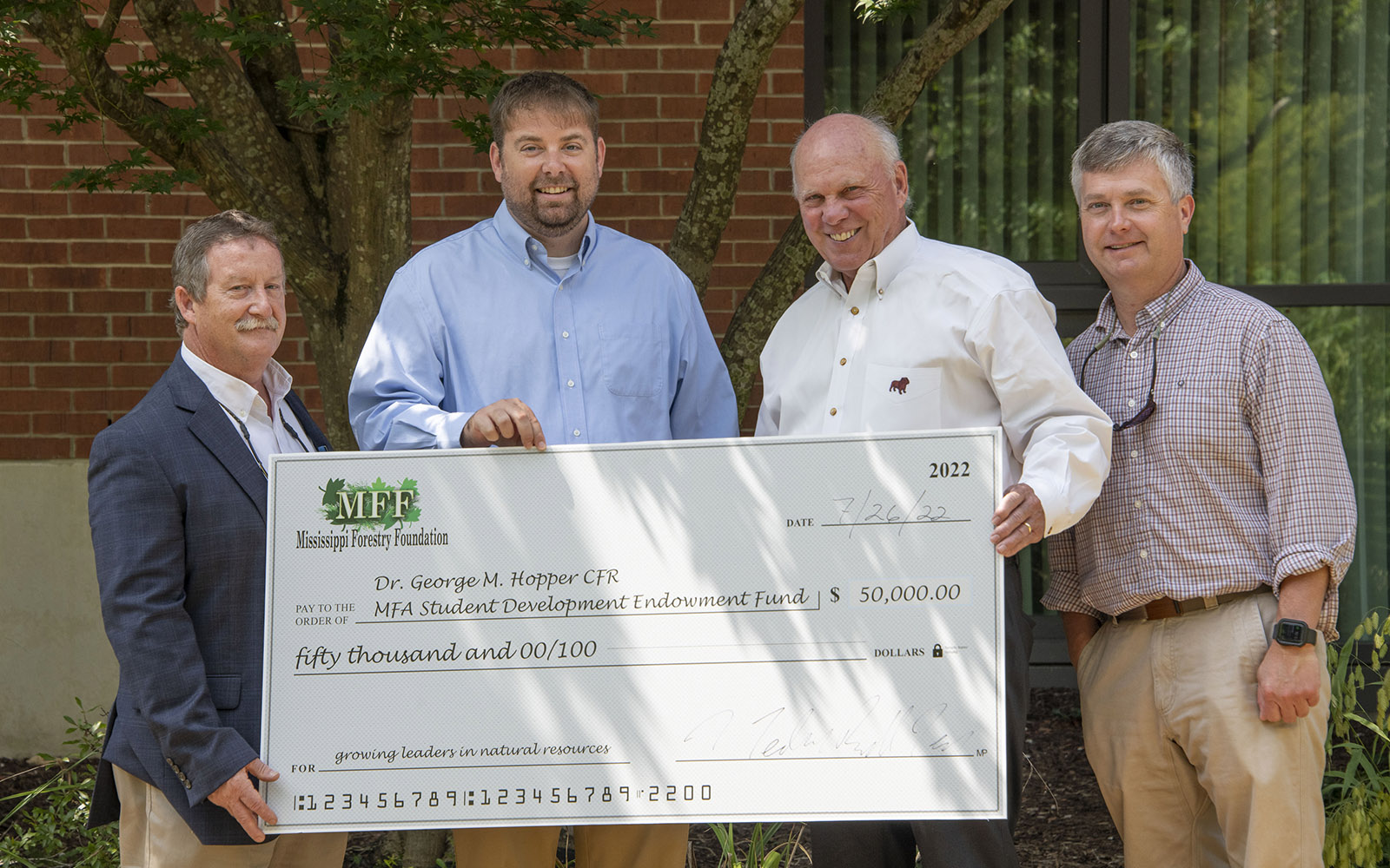MSU, MFA create forest resources student development fund in honor of ...