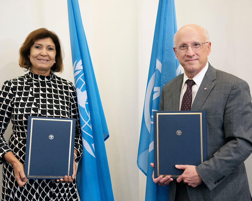 UN Food and Agriculture Organization formalizes agreement designating ...