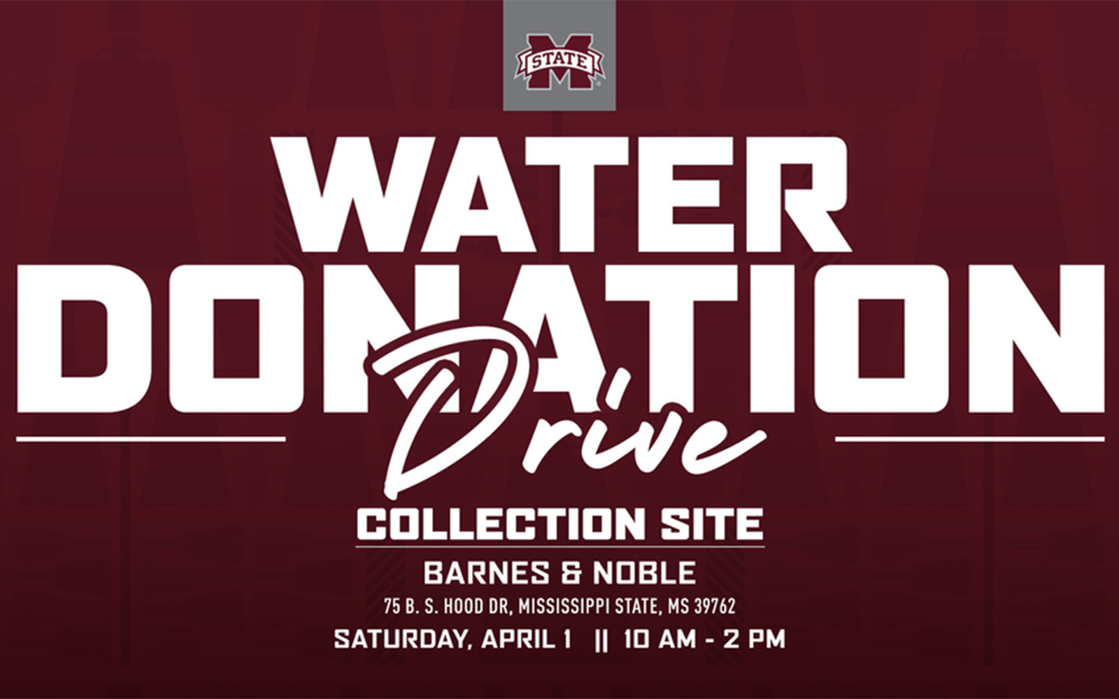 Bottled water donations being accepted Saturday at Barnes & Noble ...