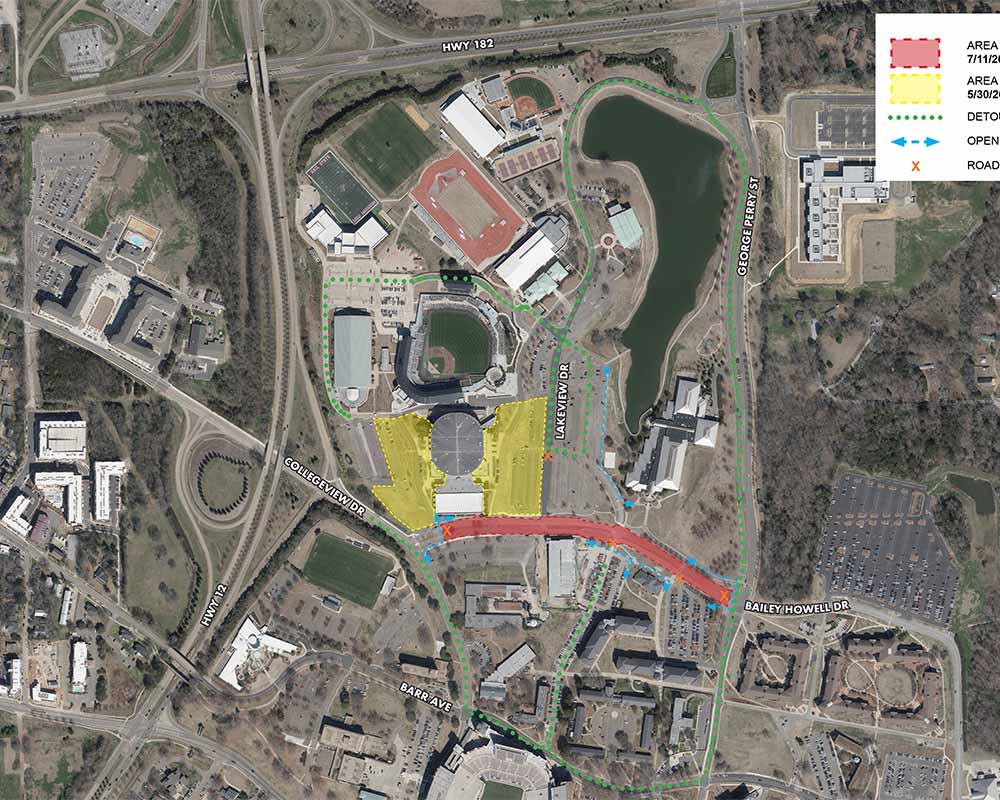 Summer infrastructure work affecting Bailey Howell Drive | Mississippi ...