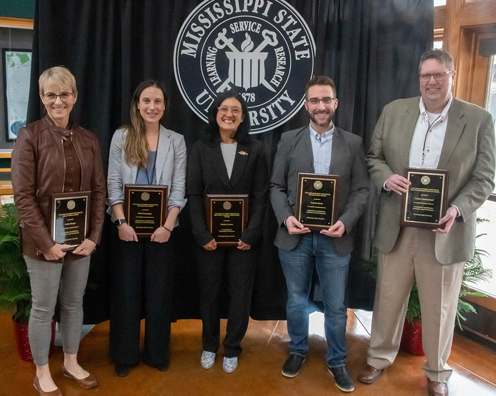 MSU natural resource faculty, staff honored for excellence ...