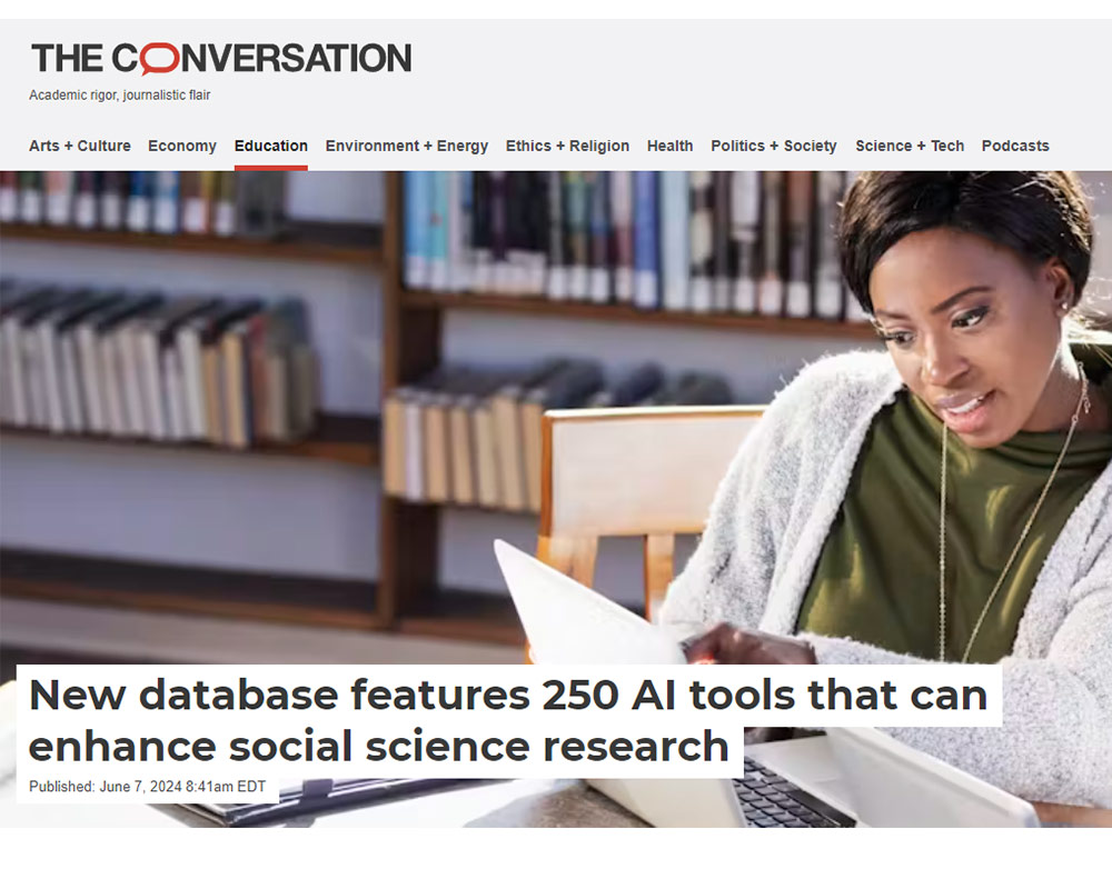 MSU faculty in The Conversation: New database features 250 AI tools ...