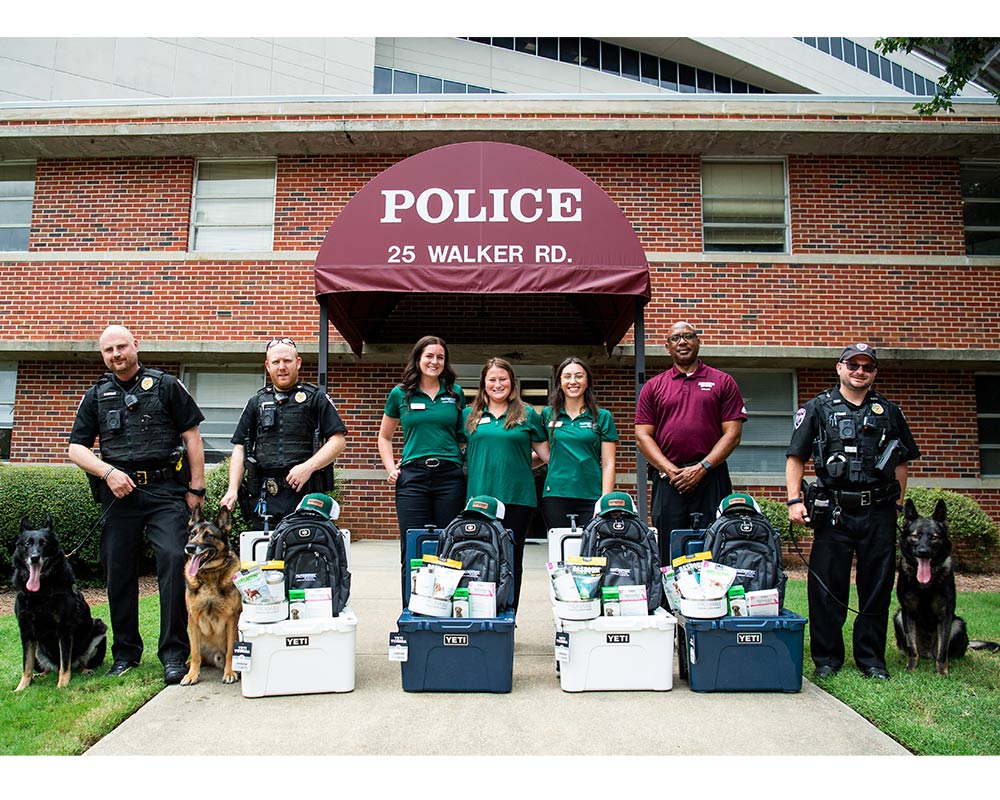 MSU alumnus supports university’s K-9 officers | Mississippi State ...