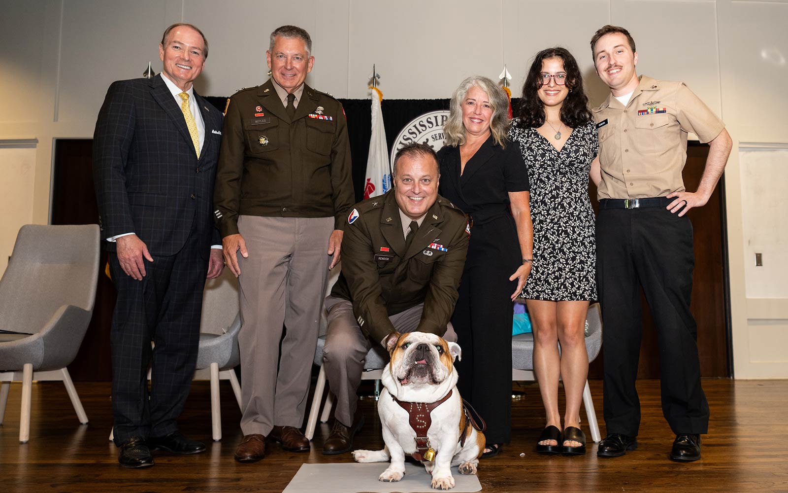 Mississippi State’s Rendon promoted to brigadier general surrounded by ...