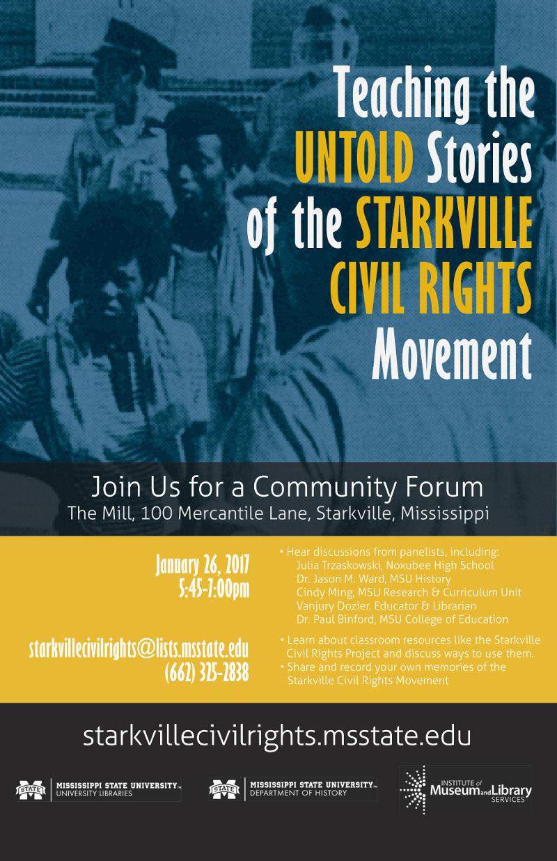 Community forum to discuss Starkville Civil Rights project ...