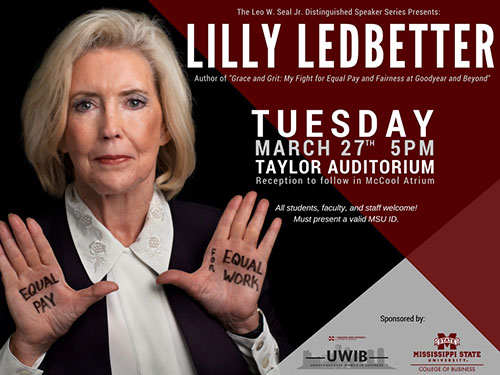 Ledbetter to speak at MSU as part of Seal Distinguished Speaker Series ...