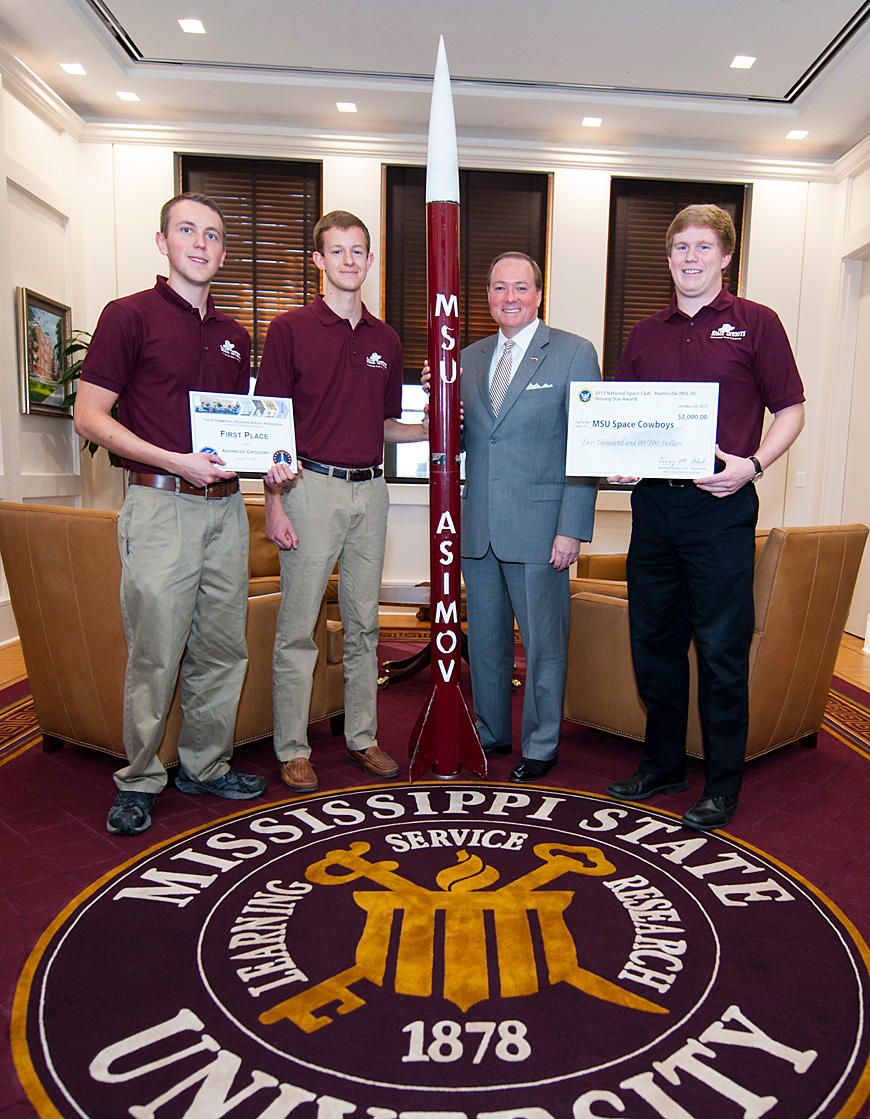 MSU Space Cowboys earn Shining Star Award | Mississippi State University
