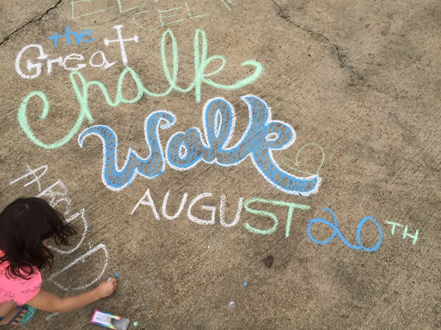 MSU invites all to first ‘Great Chalk Walk’ | Mississippi State University