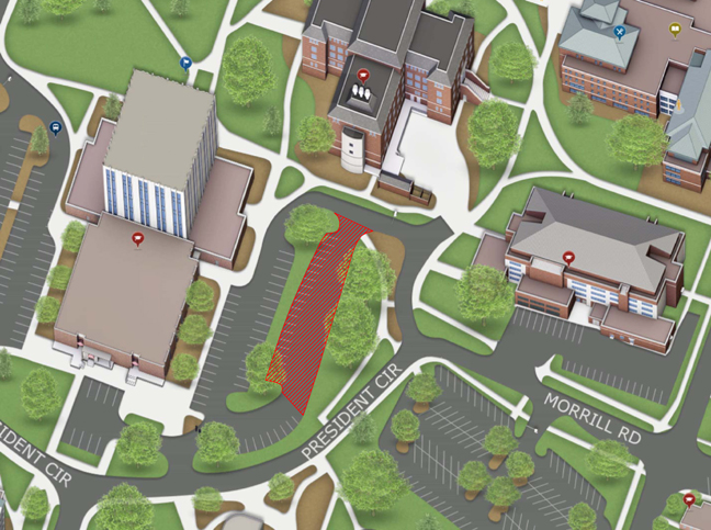 Short-term closure for section of Allen Hall lot | Mississippi State ...