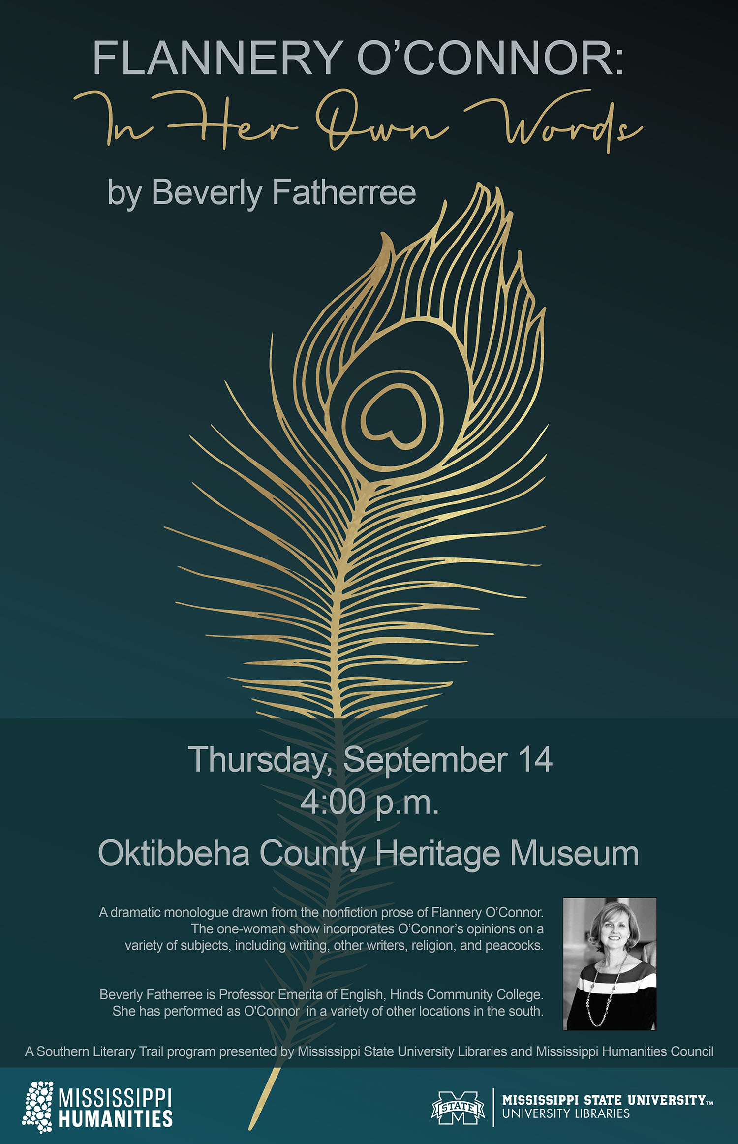 Community to enjoy one-woman-show on legendary American writer through ...