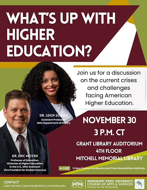 ‘What’s up with higher education?’ topic of MSU ‘Conversations with a ...