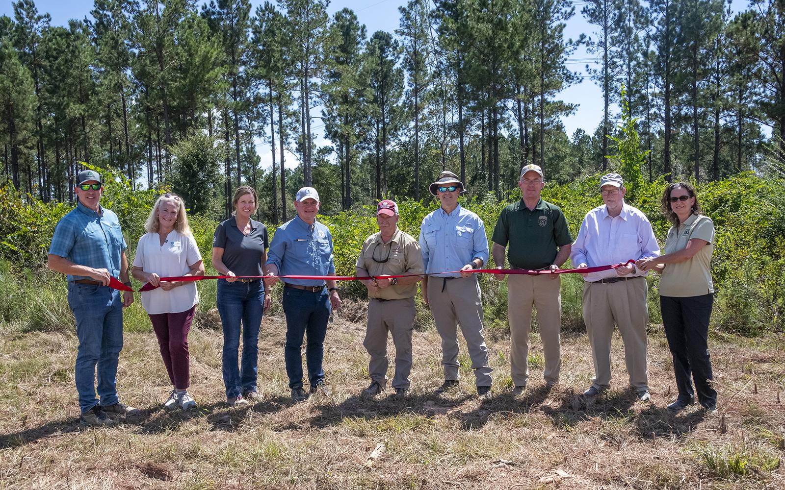 MSU celebrates ribbon cutting at Wolf River Coastal Forest Research and ...