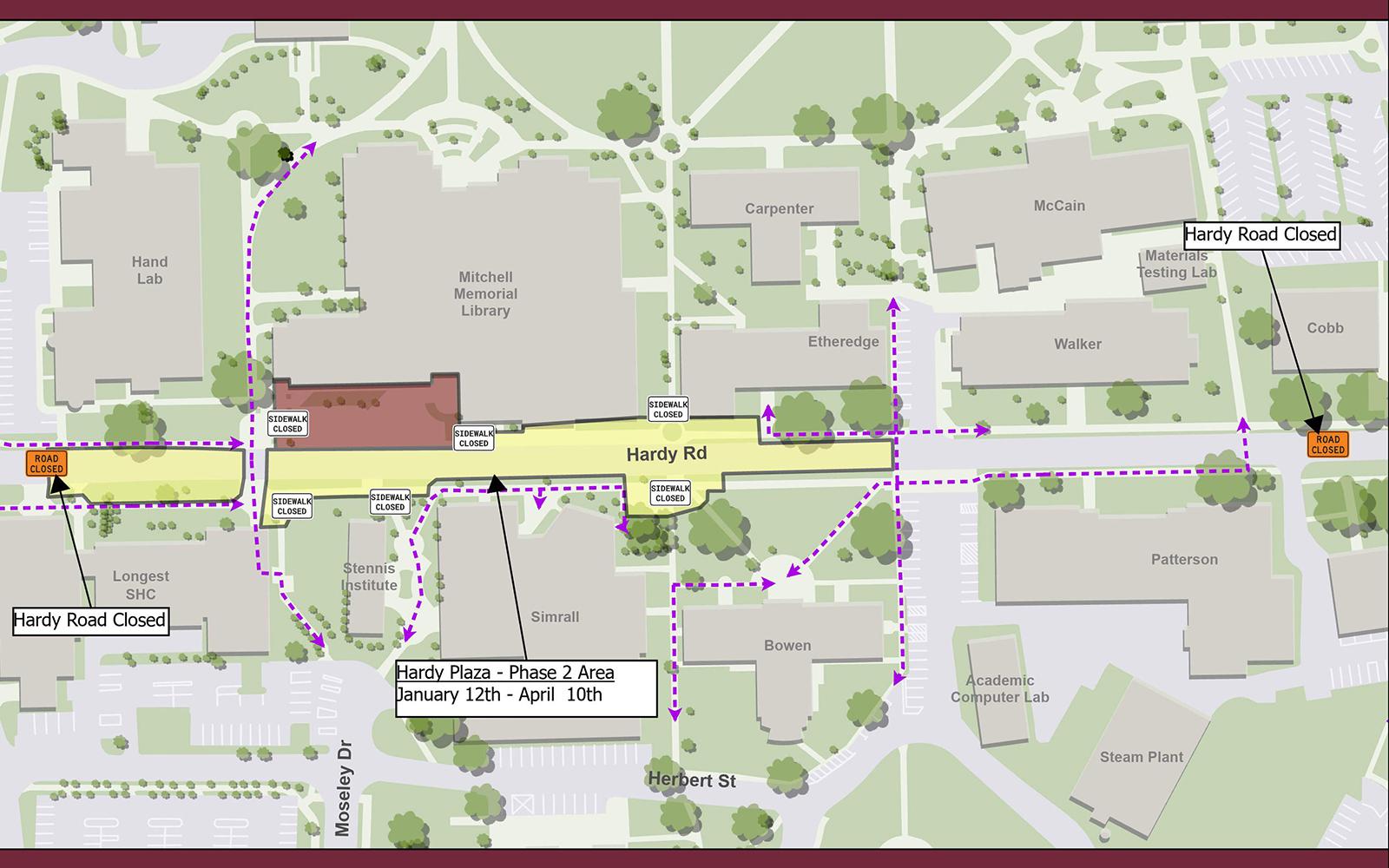 Hardy Plaza project enters second phase of construction | Mississippi ...