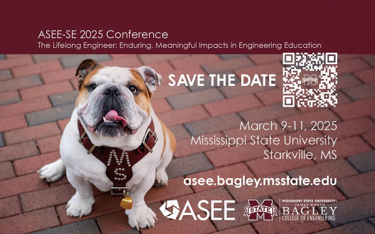 ASEE Southeastern Section Annual Conference to be held at Mississippi ...