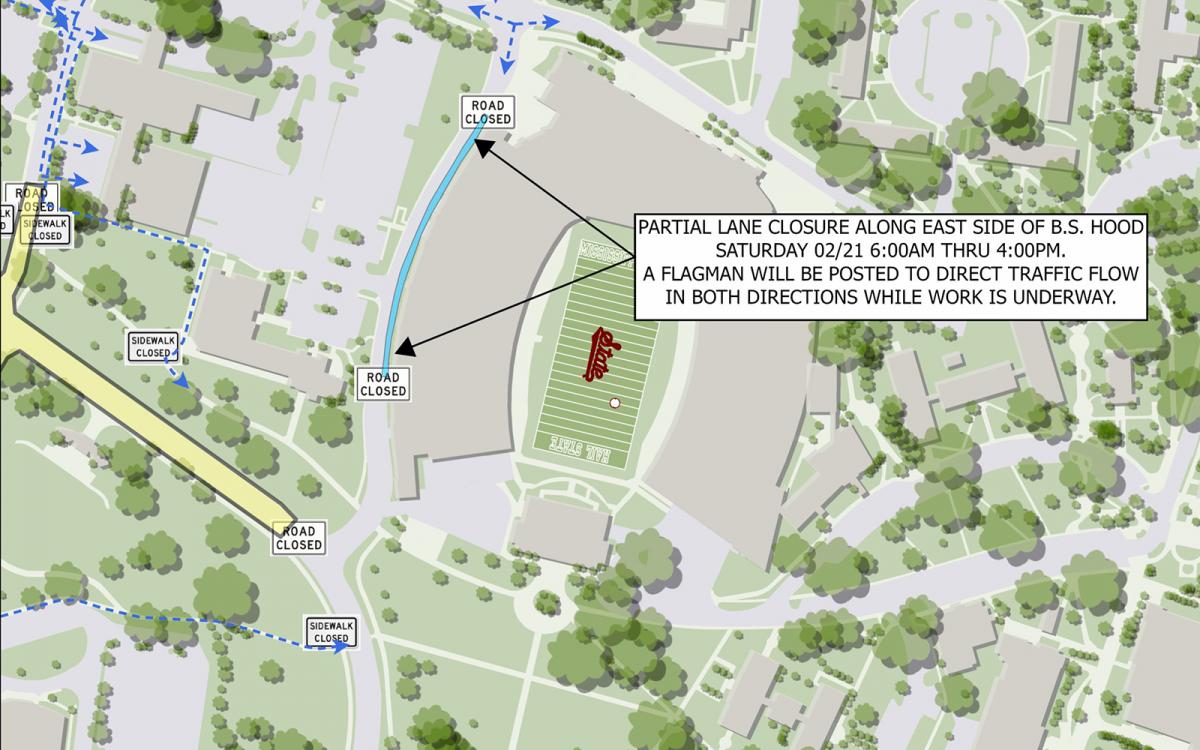 B.S. Hood Drive lane closure scheduled for Feb. 21 | Mississippi State ...