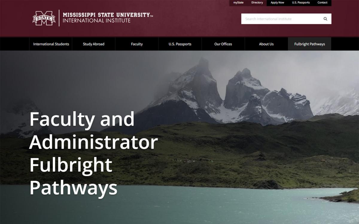 Faces of Fulbright: MSU launches Fulbright Pathways website celebrating ...